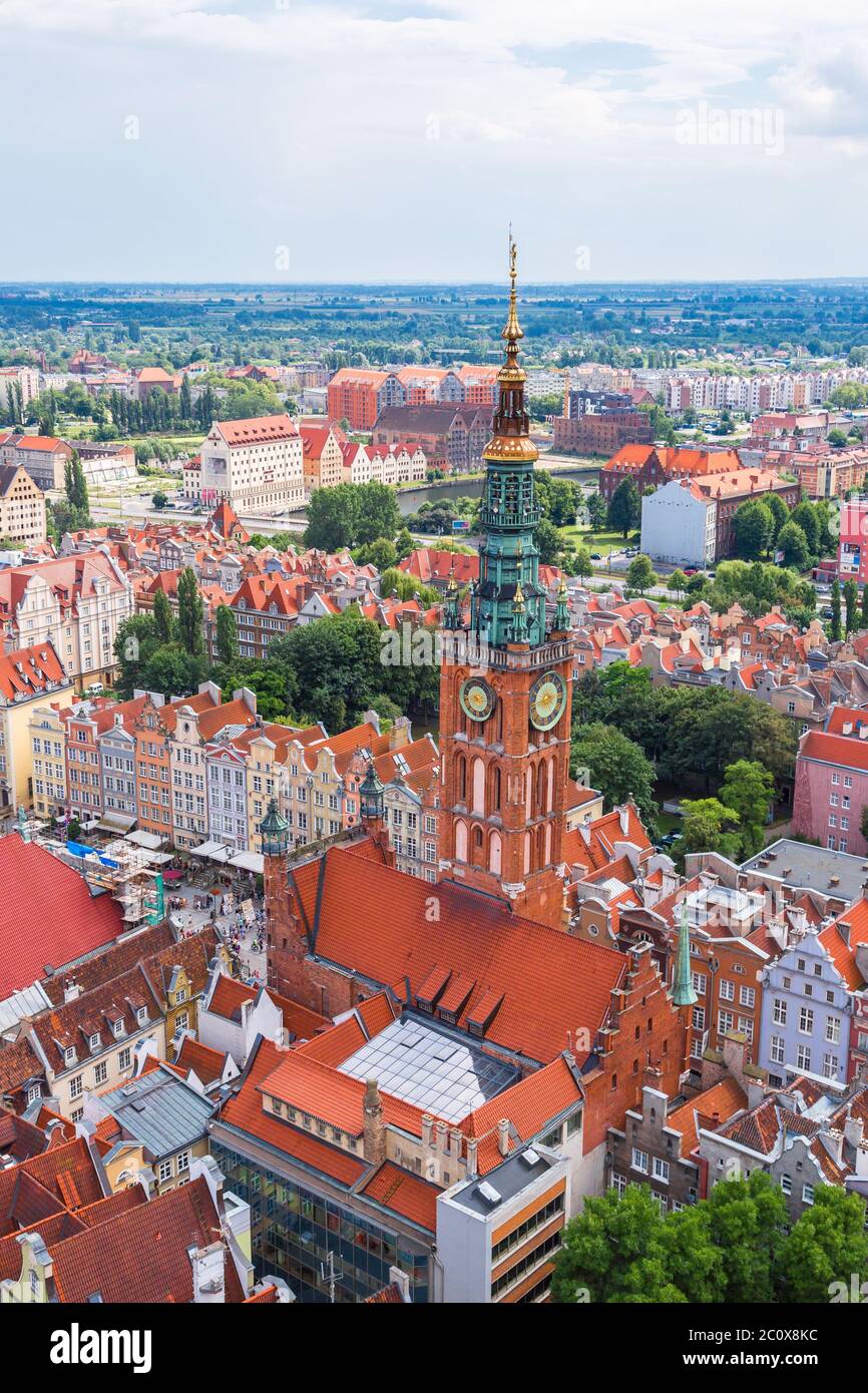 Gdansk aerial hi-res stock photography and images - Alamy
