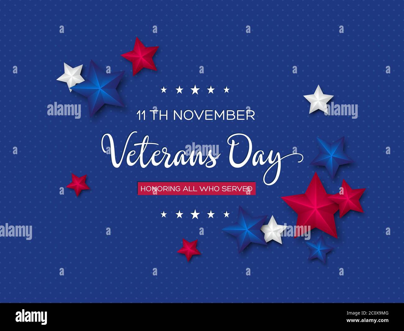 Veterans Day greeting card Stock Vector Image & Art - Alamy