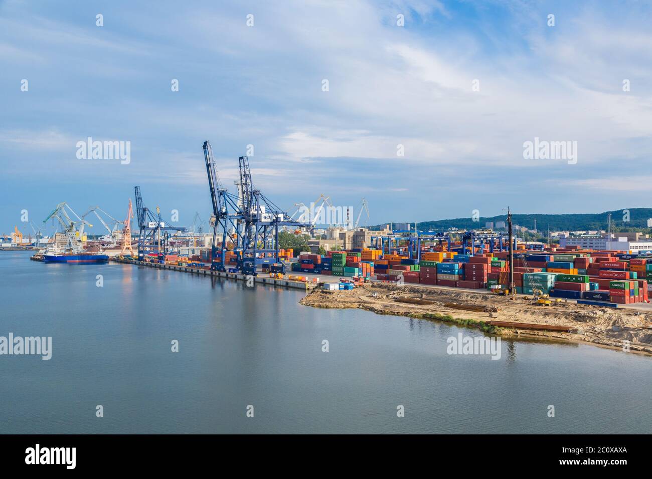 Deepwater container terminal hi-res stock photography and images - Alamy