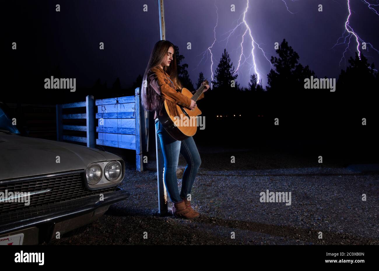 USA, Oregon, Redmond, Georgann Ireland, (m Stock Photo - Alamy