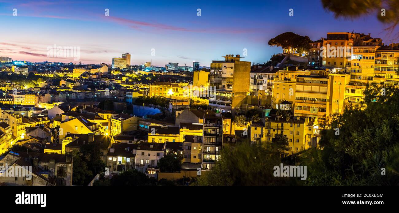 Cityscape at nigth hi-res stock photography and images - Alamy