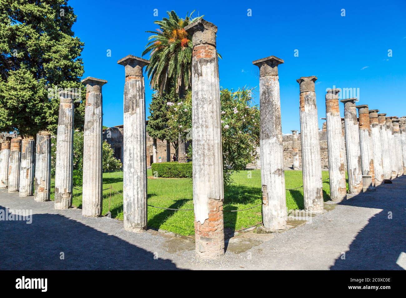 Roman city pompeii ruin ruins empire architecture hi-res stock ...