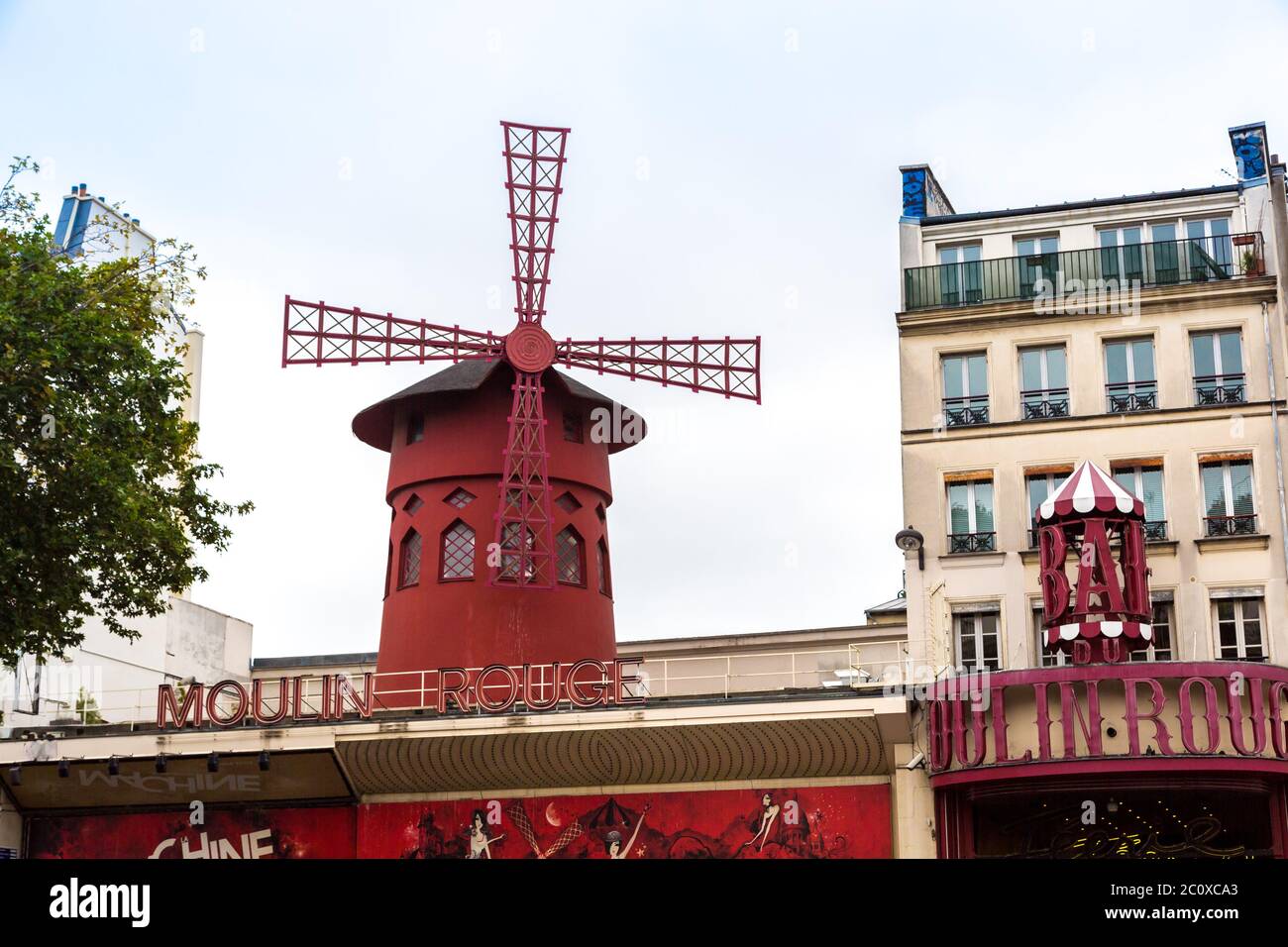 Moulin Rouge in Paris Stock Photo - Alamy