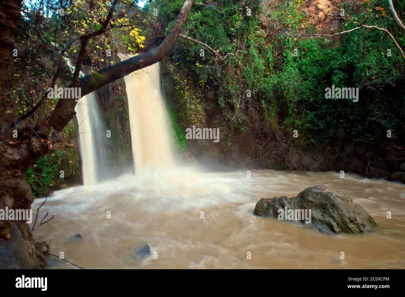 Banias falls, Israel Stock Photo - Alamy