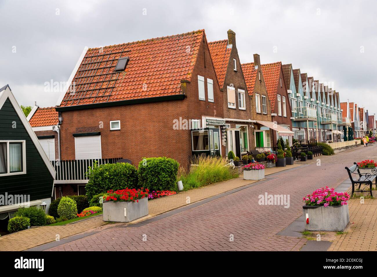 Traditional houses in Holland Stock Photo - Alamy