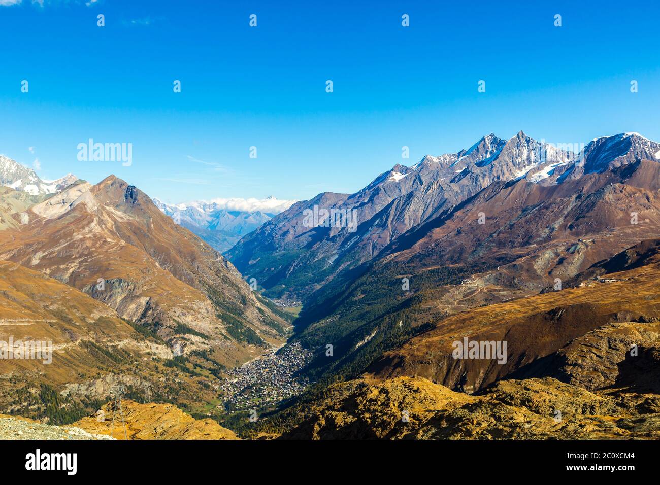 Landscape view swiss alpes hi-res stock photography and images - Alamy