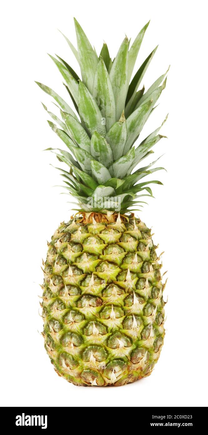 Fresh Green Pineapple Stock Photo - Alamy