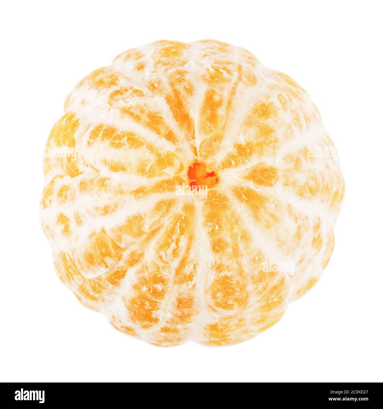 Top view fruit food peeled Cut Out Stock Images & Pictures - Alamy