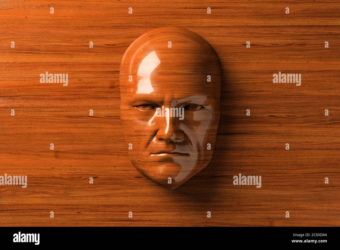 Man of wood Stock Photo - Alamy