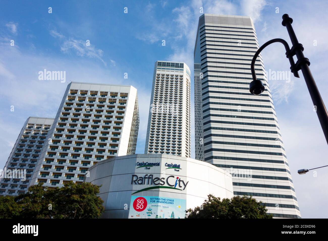 Raffles City. Singapore Stock Photo - Alamy