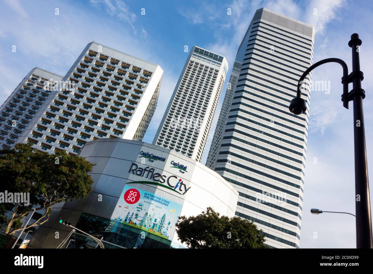 Raffles City. Singapore Stock Photo - Alamy
