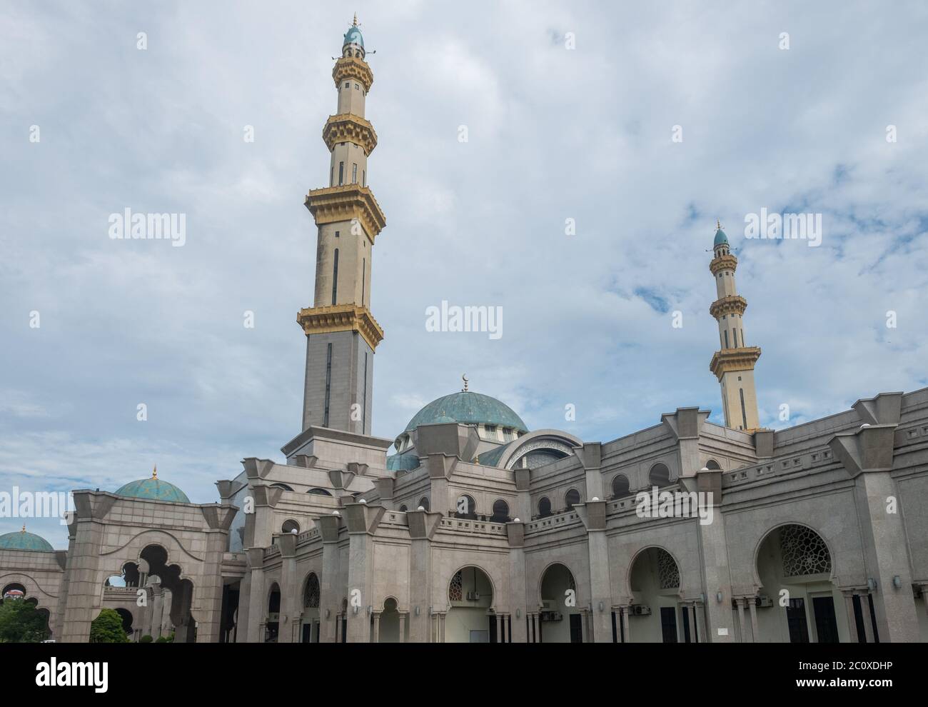 View of The Federal Territory Mosque, Kuala Lumpur, Malaysia Stock ...