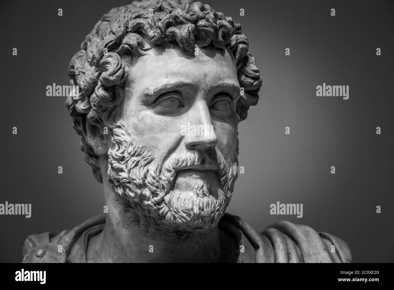 Portrait of Roman emperor Antoninus Pius Stock Photo - Alamy