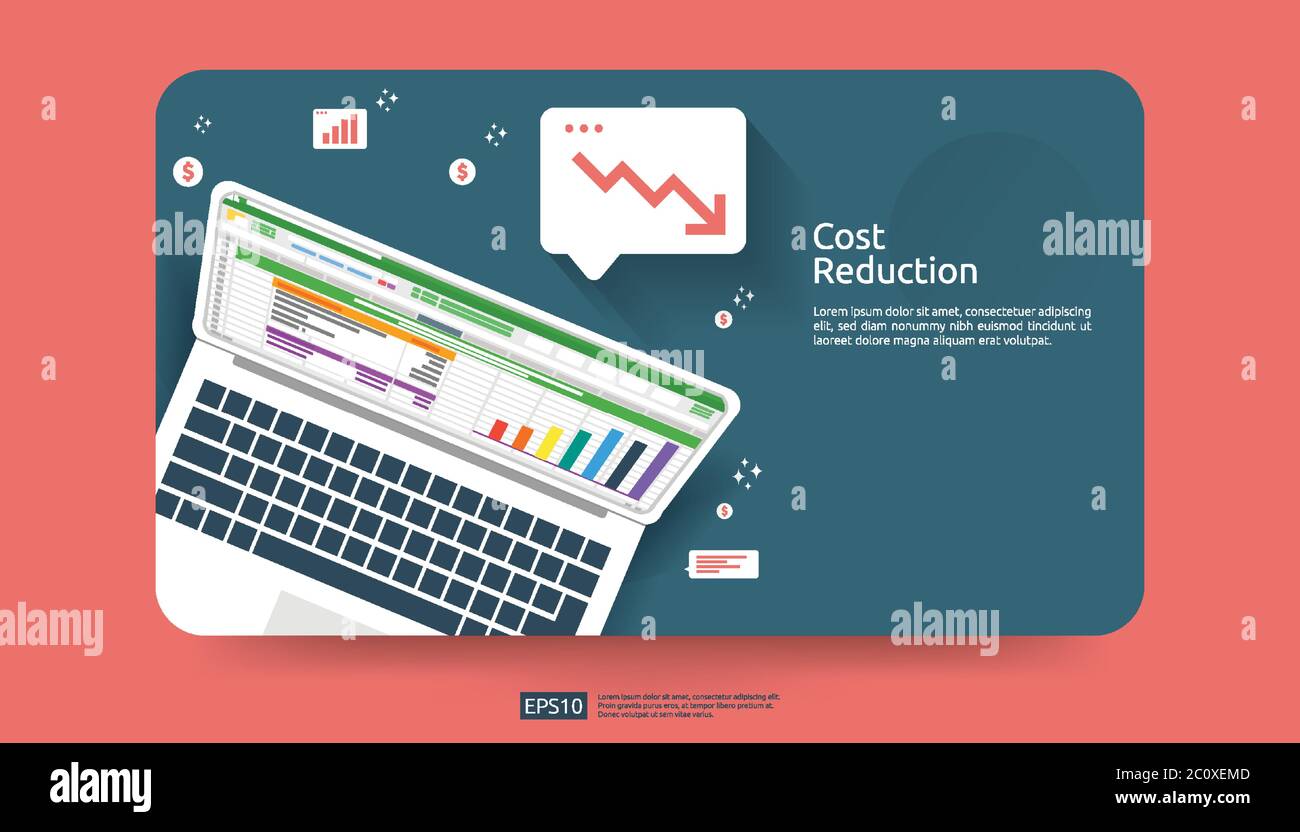 Business loss vector vectors hi-res stock photography and images - Alamy
