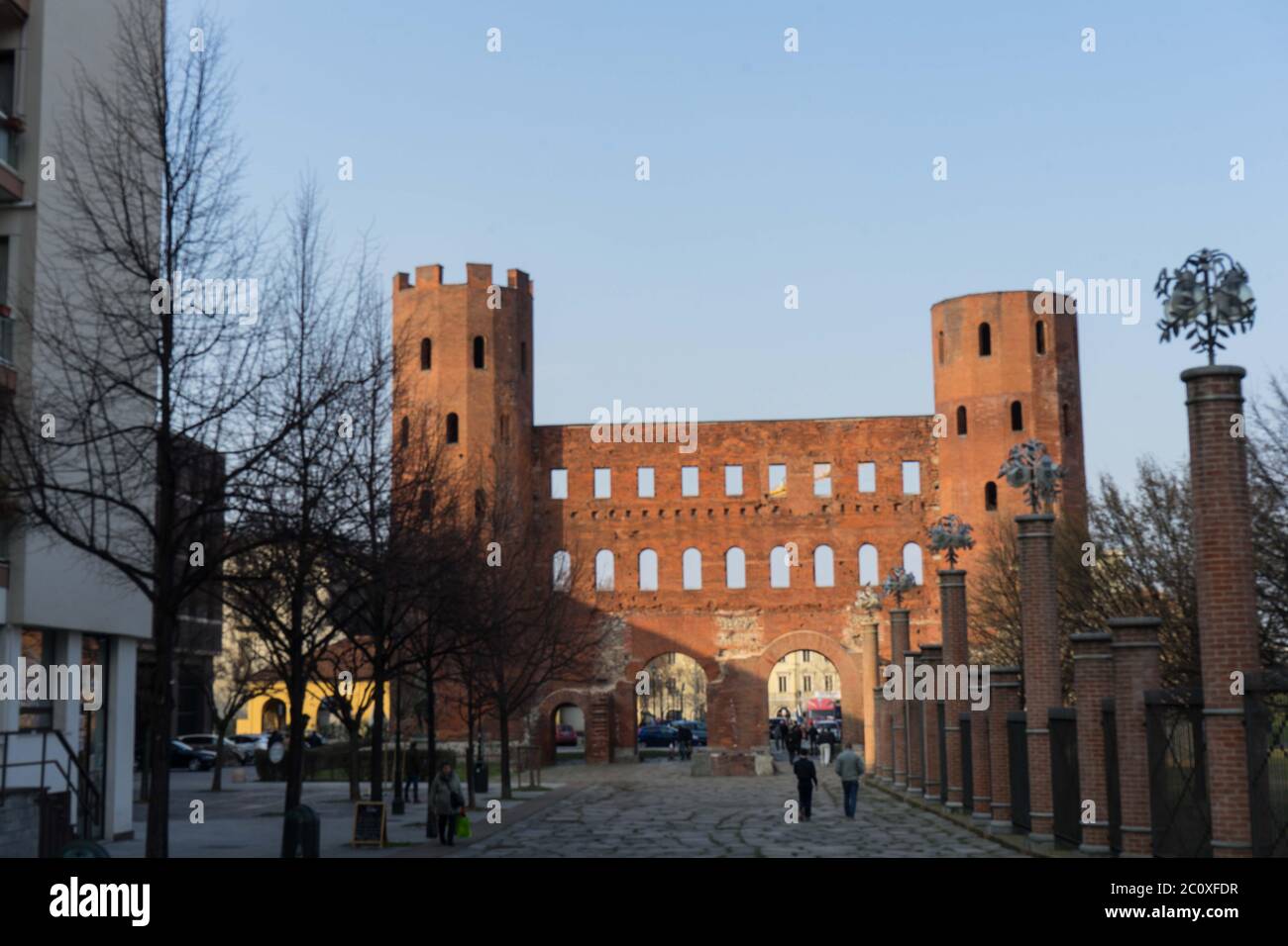 Cityscape of Turin, Italy - Porta Palatina, March 2018 Stock Photo - Alamy