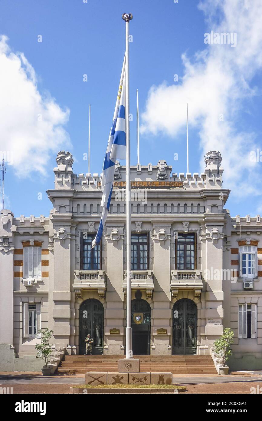Building Army General Command of Uruguay Stock Photo - Alamy