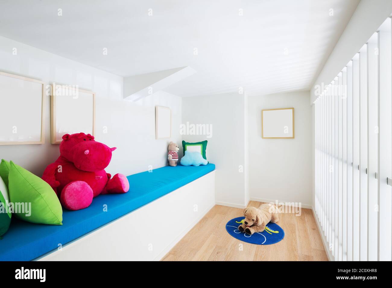 interior of modern kid play place Stock Photo - Alamy