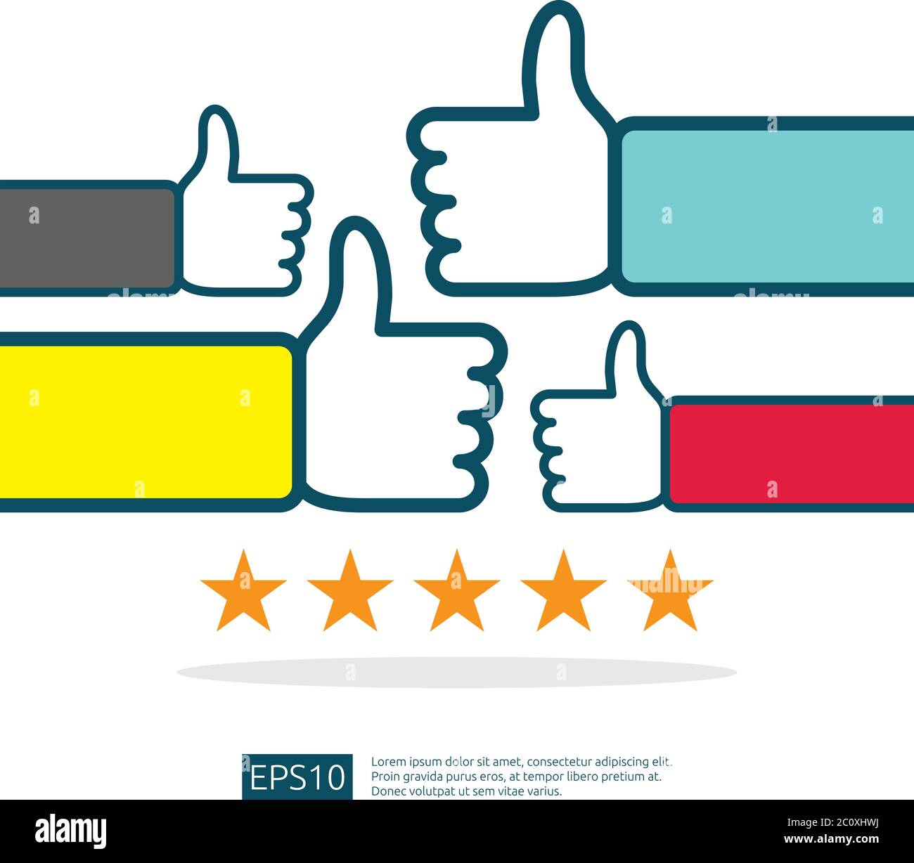 Five up Stock Vector Images - Alamy