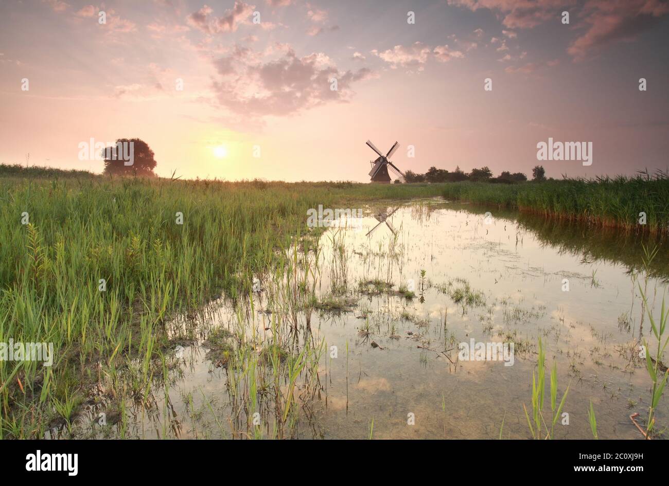 Charming river landscape hi-res stock photography and images - Alamy