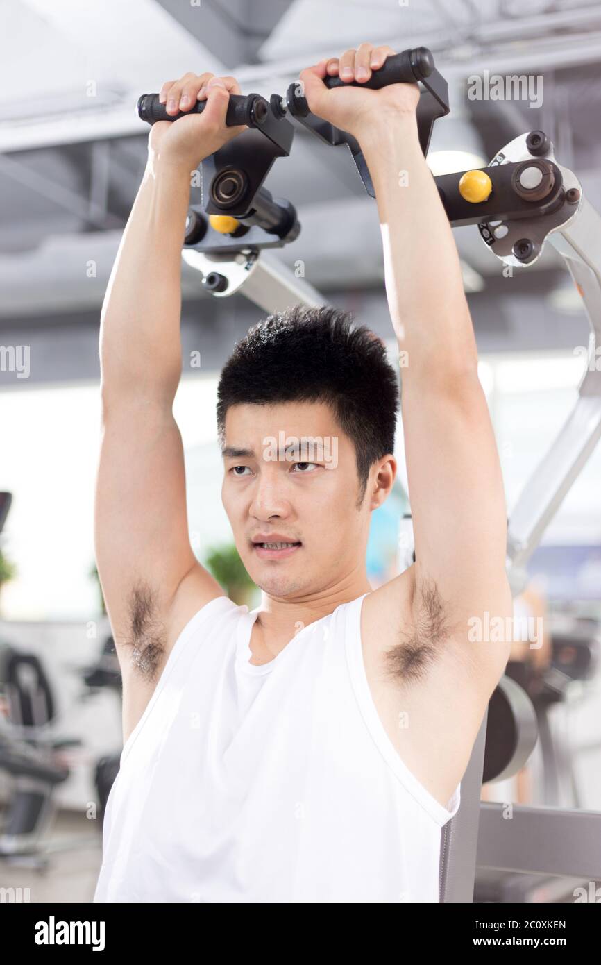 Healthy man gym hi-res stock photography and images - Alamy