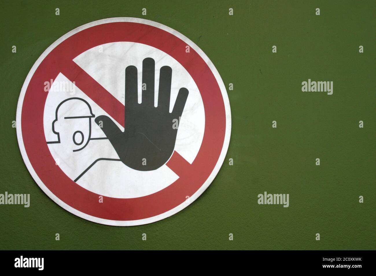 Off limits hi-res stock photography and images - Alamy