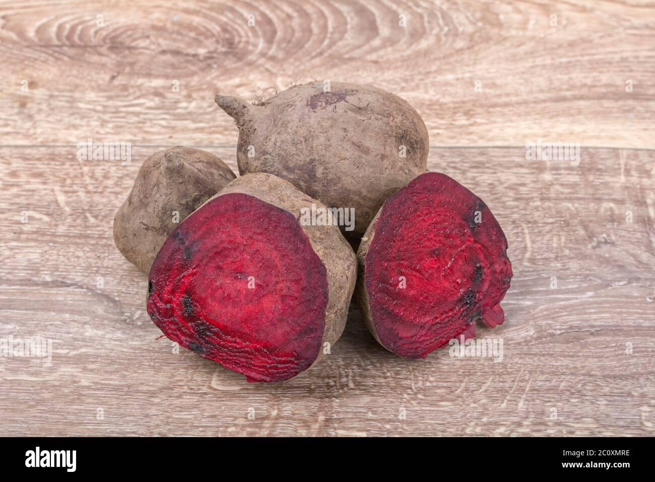 Red beets on brown hi-res stock photography and images - Alamy