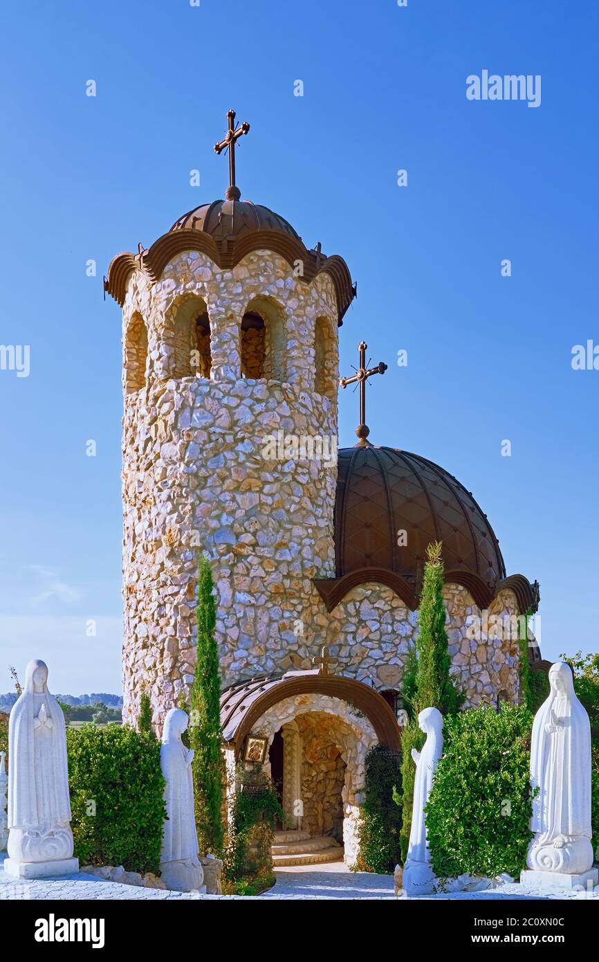 Small Stone Church Stock Photo - Alamy