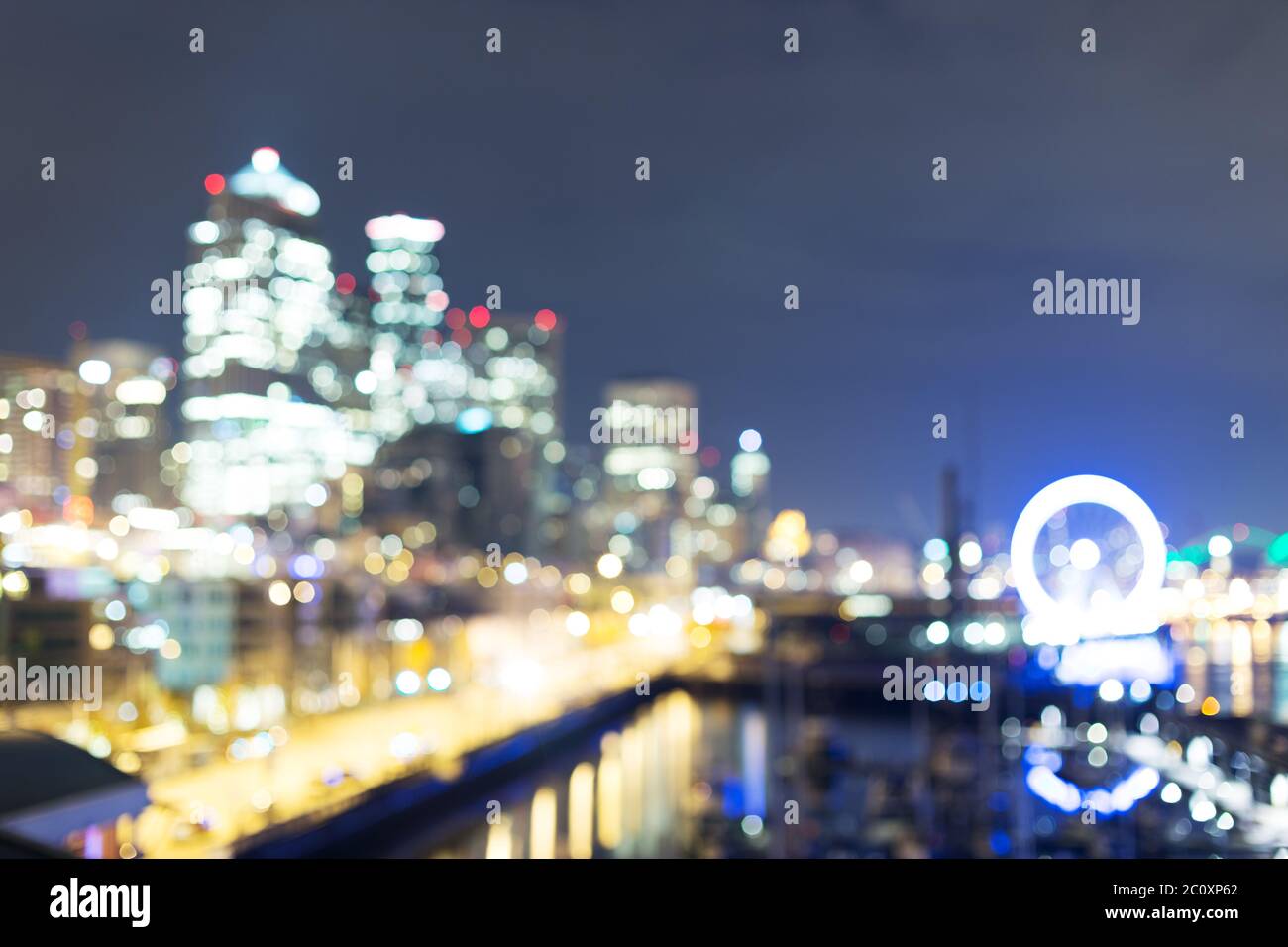 Seattle waterfront at night hi-res stock photography and images - Alamy