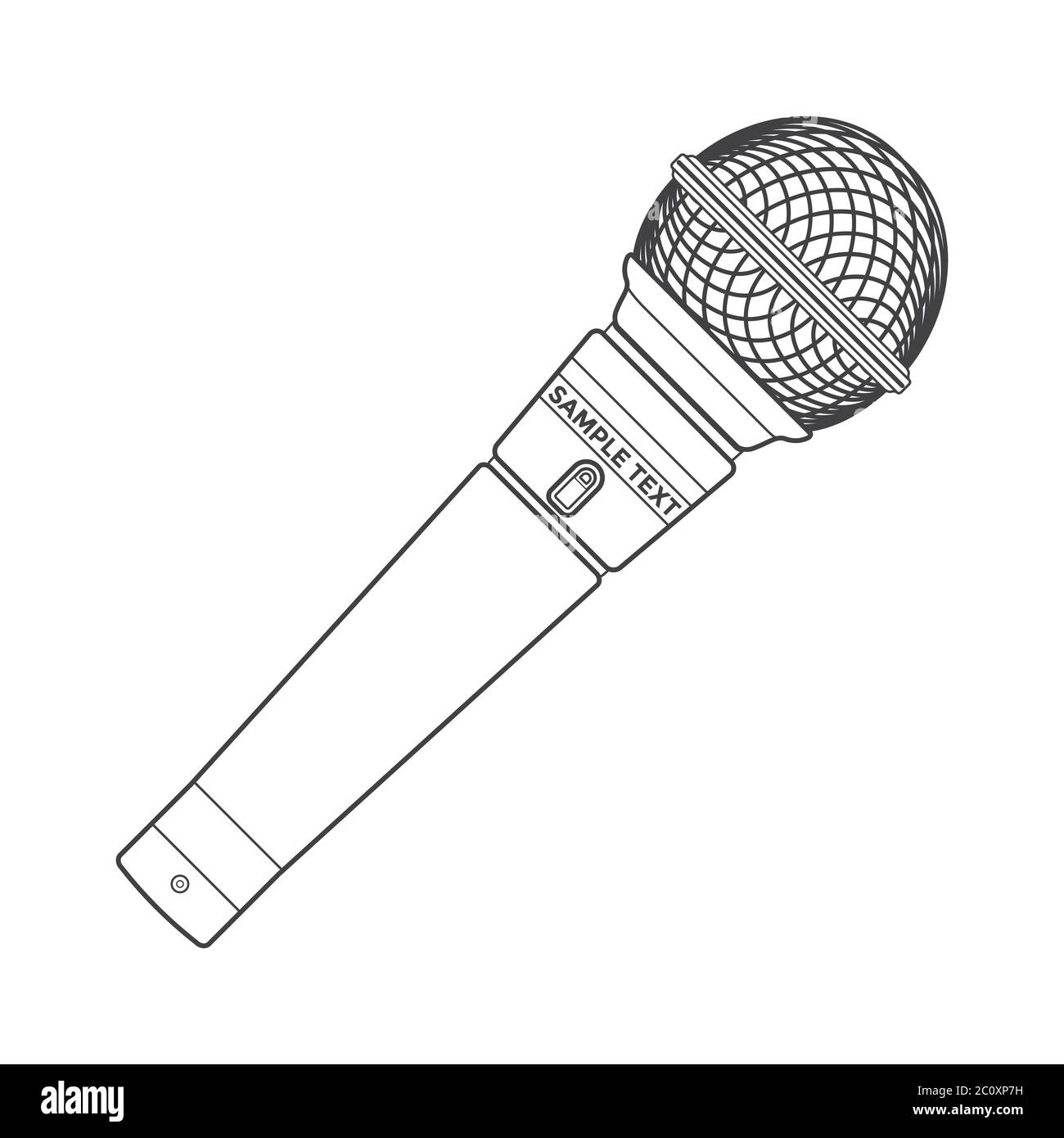outline stage microphone Stock Photo - Alamy outline stage microphone Stock Photo - Alamy