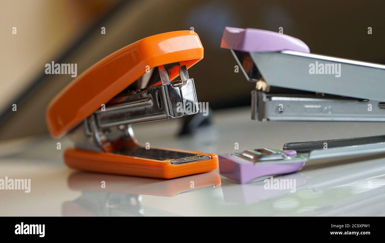 Close up stapler on hi-res stock photography and images - Alamy