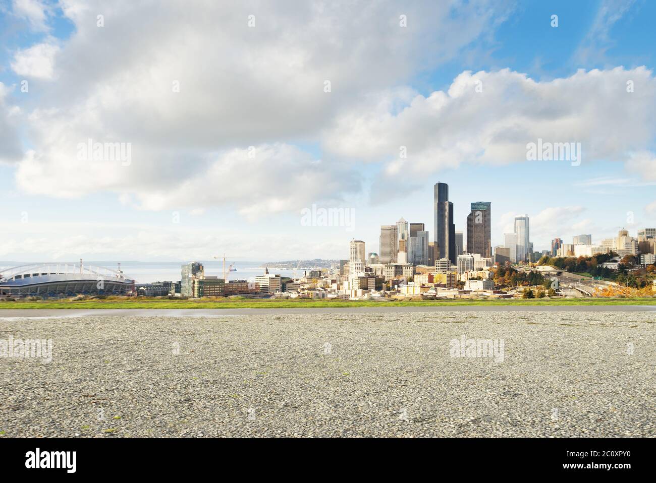 Seattle road hi-res stock photography and images - Alamy