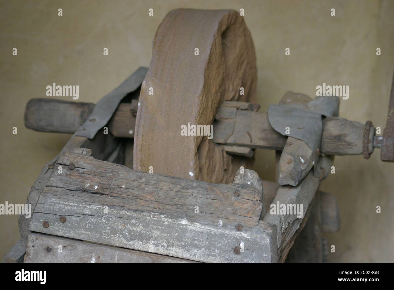 Grinding stone hi-res stock photography and images - Alamy