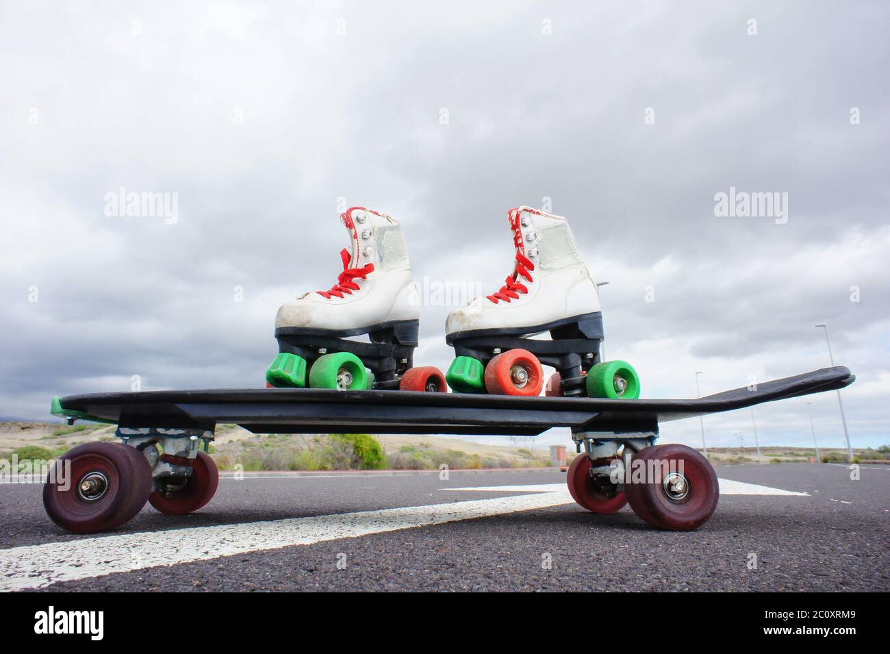 Old roller skate hi-res stock photography and images - Alamy