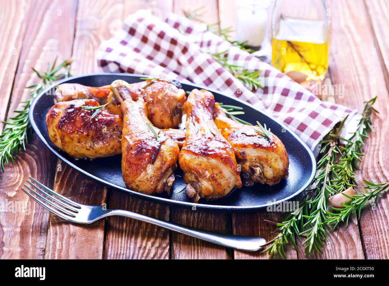 fried chicken legs Stock Photo - Alamy