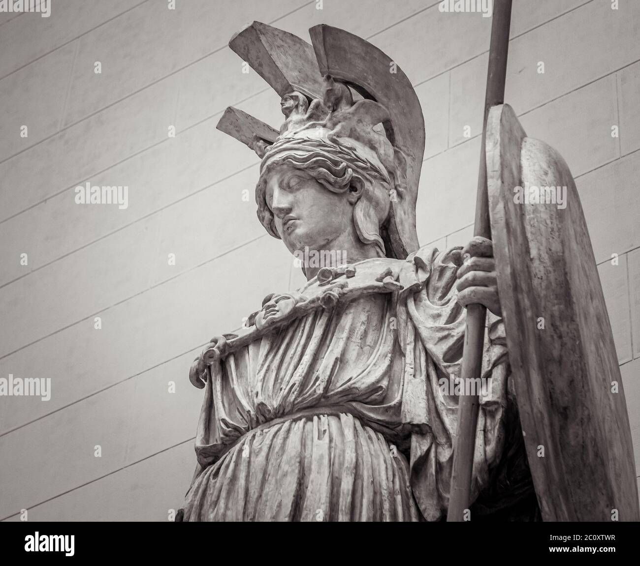 Athena Greek goddess of wisdom and science Stock Photo - Alamy