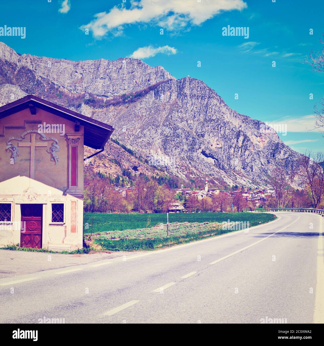 Medieval crossroads hi-res stock photography and images - Alamy