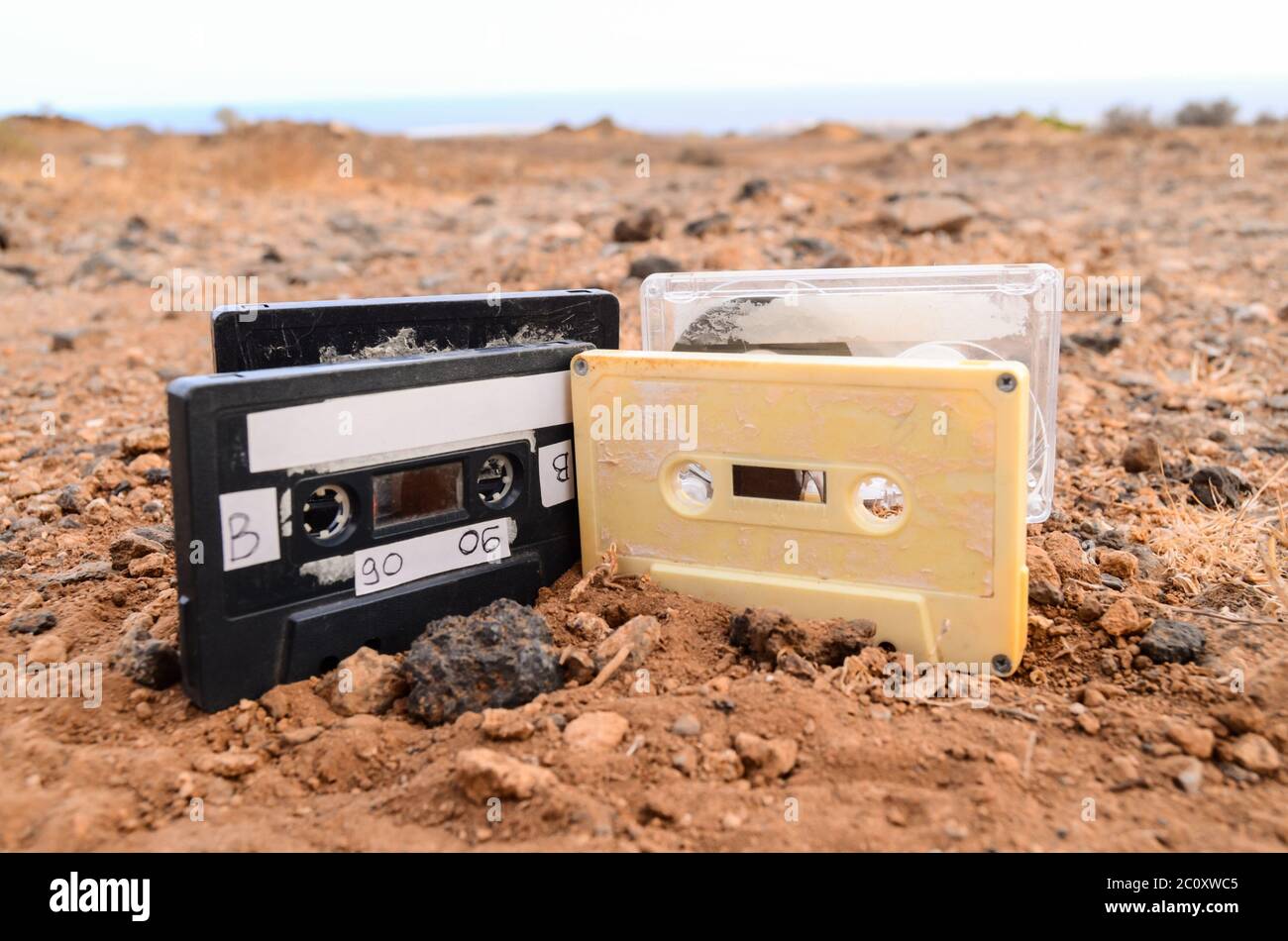 Vintage musicassette hi-res stock photography and images - Alamy
