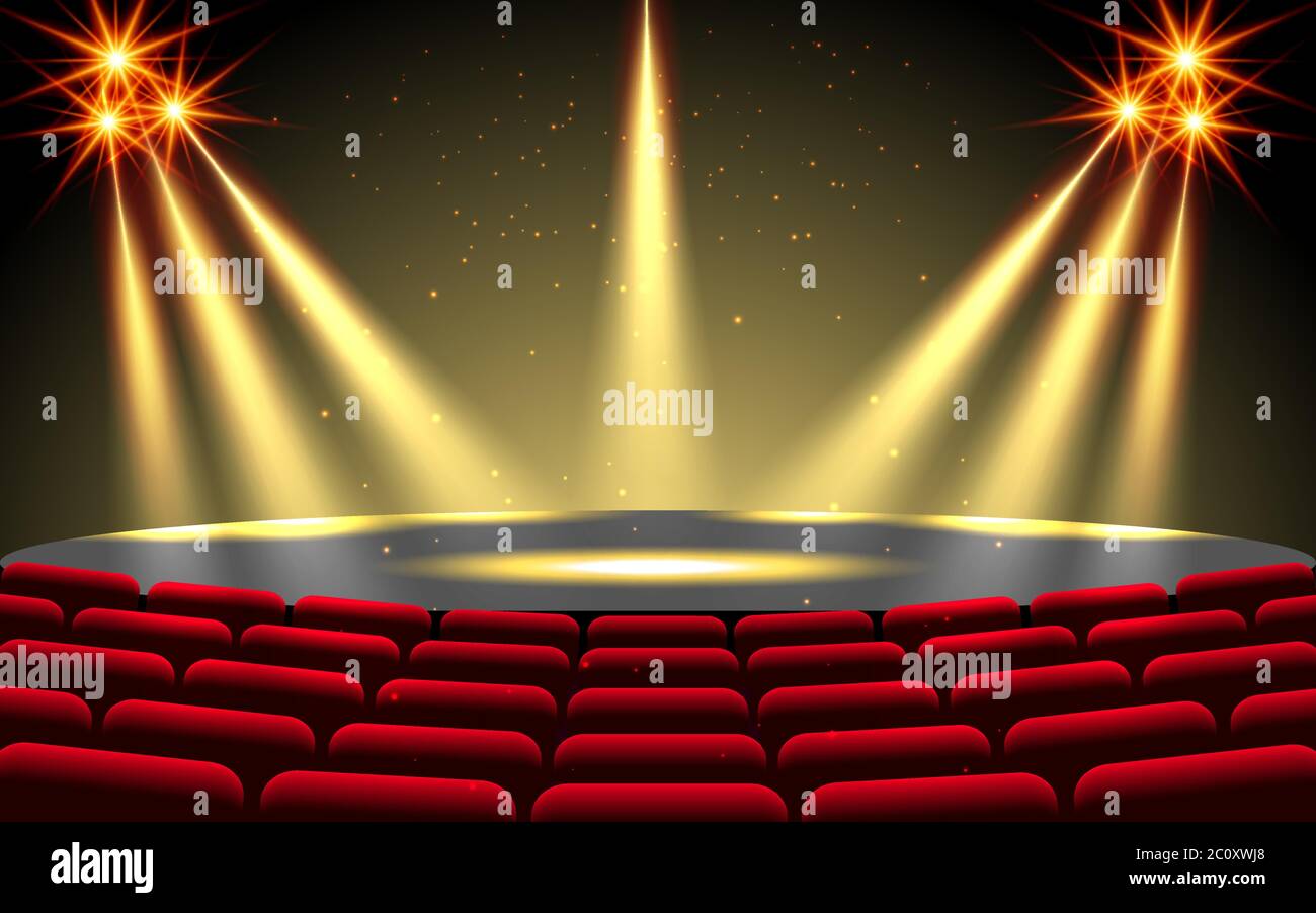 Concert colorful stage light Stock Vector Images - Alamy