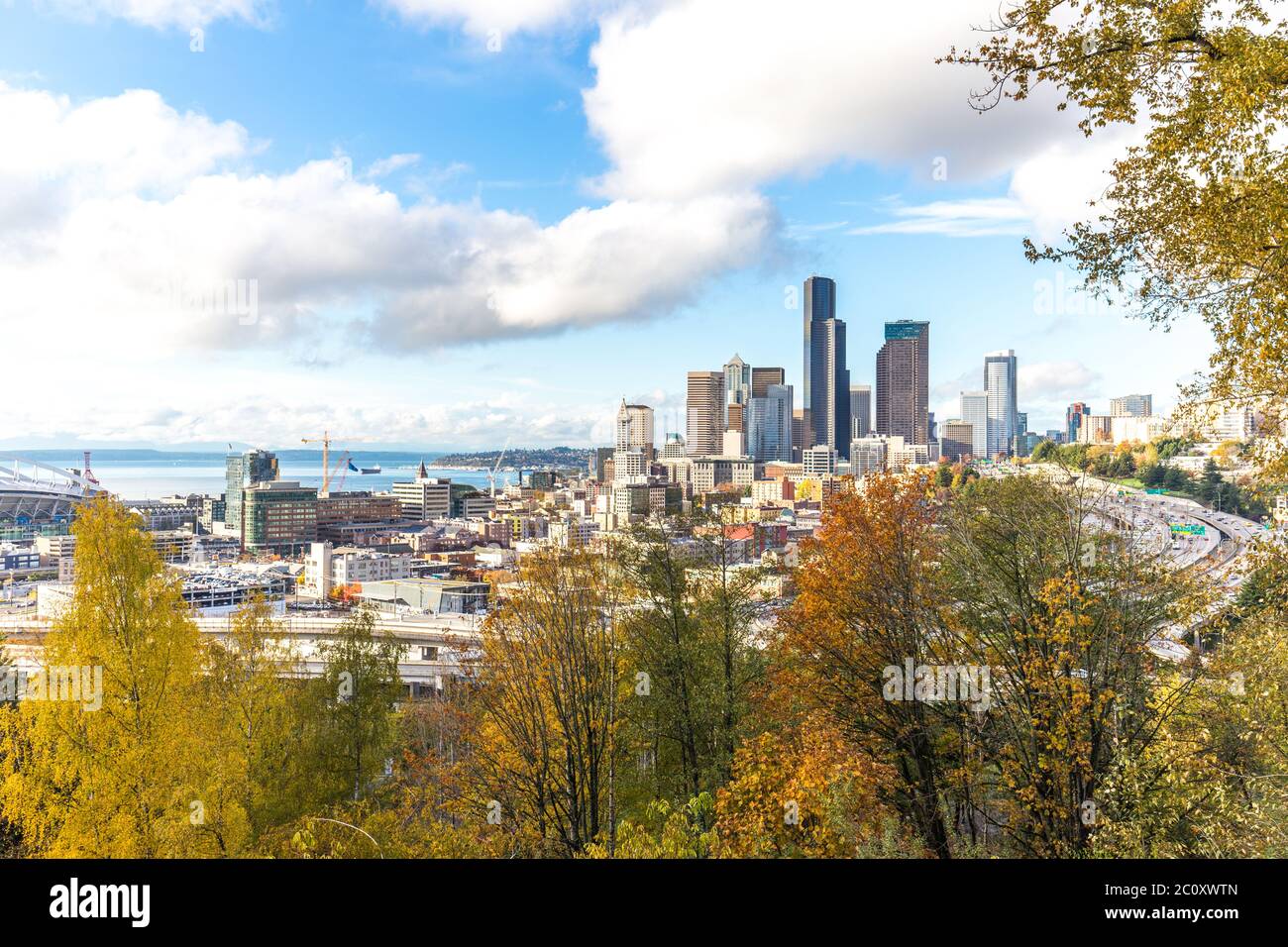 cityscape and skyline of seattle Stock Photo - Alamy