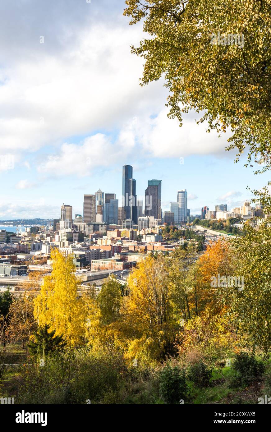 cityscape and skyline of seattle Stock Photo - Alamy