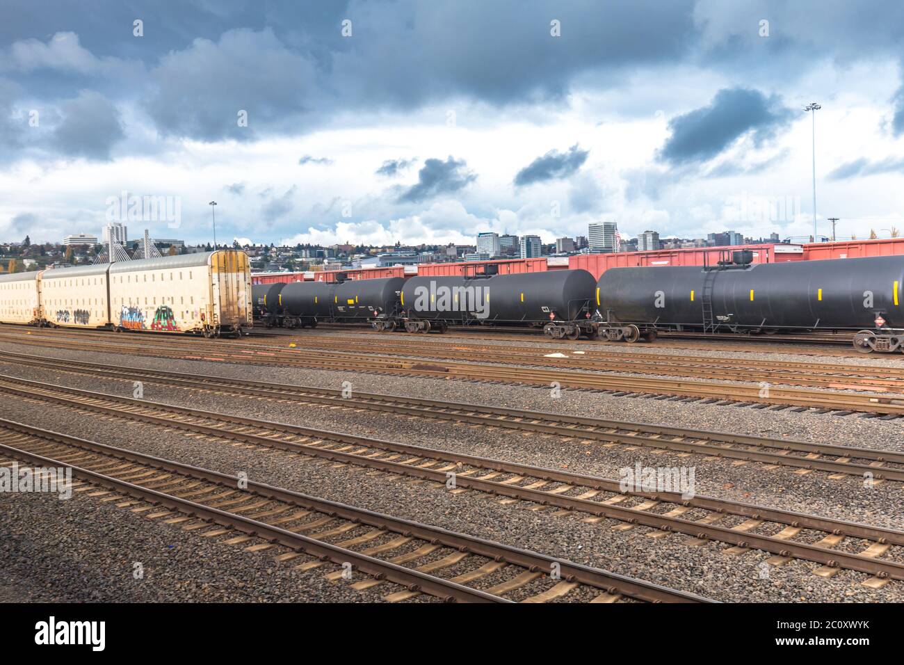 Usa oil train hi-res stock photography and images - Alamy