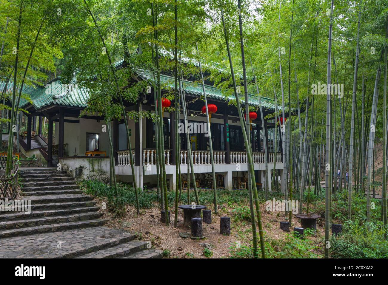 Summer scenery in Yixing Zhuhai Scenic Spot, Jiangsu Province, China ...