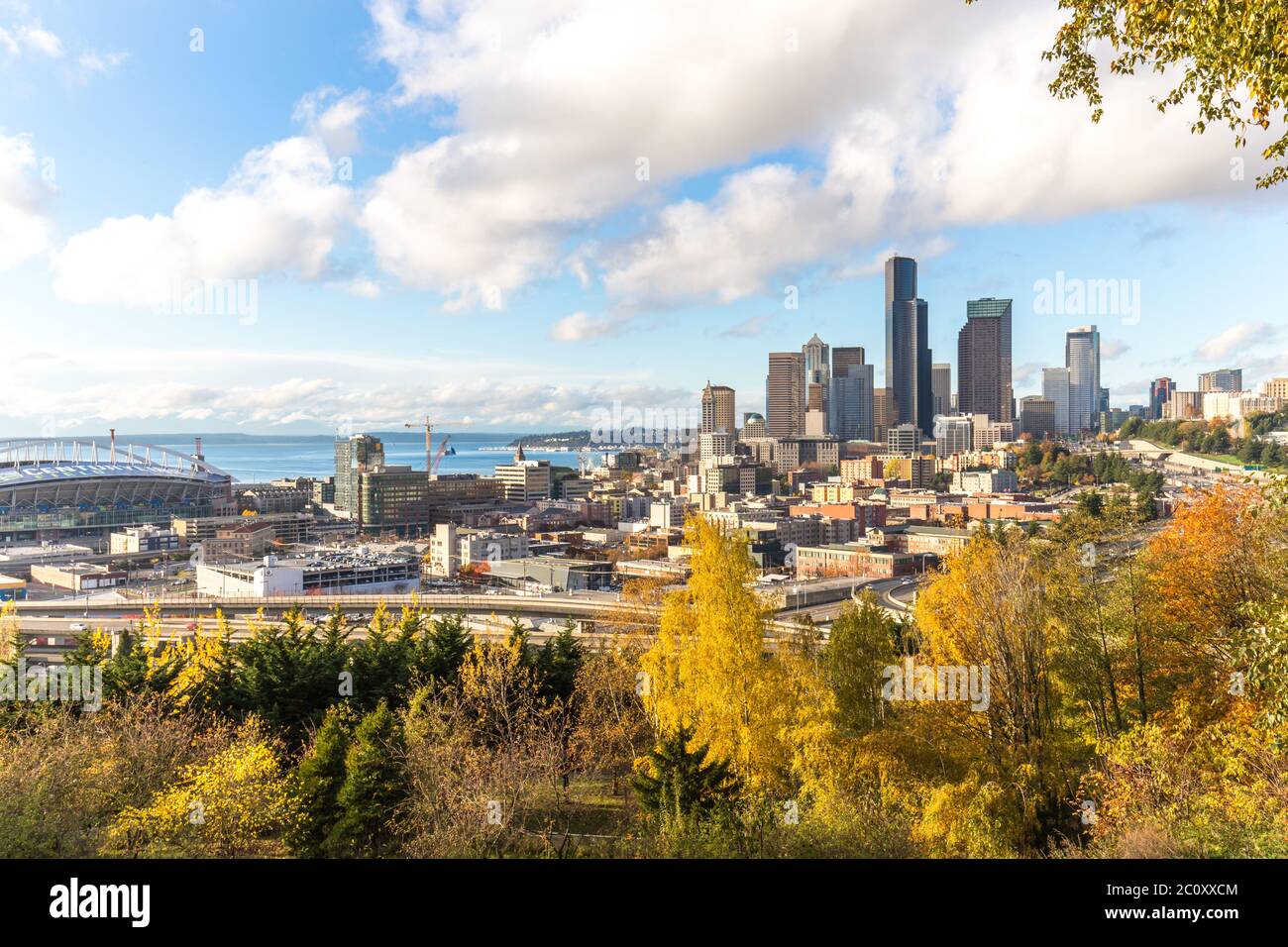 cityscape and skyline of seattle Stock Photo - Alamy