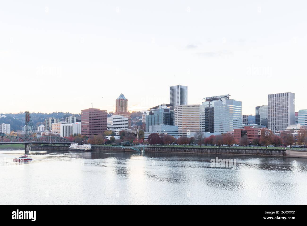 Portland maine usa downtown skyline hi-res stock photography and images ...