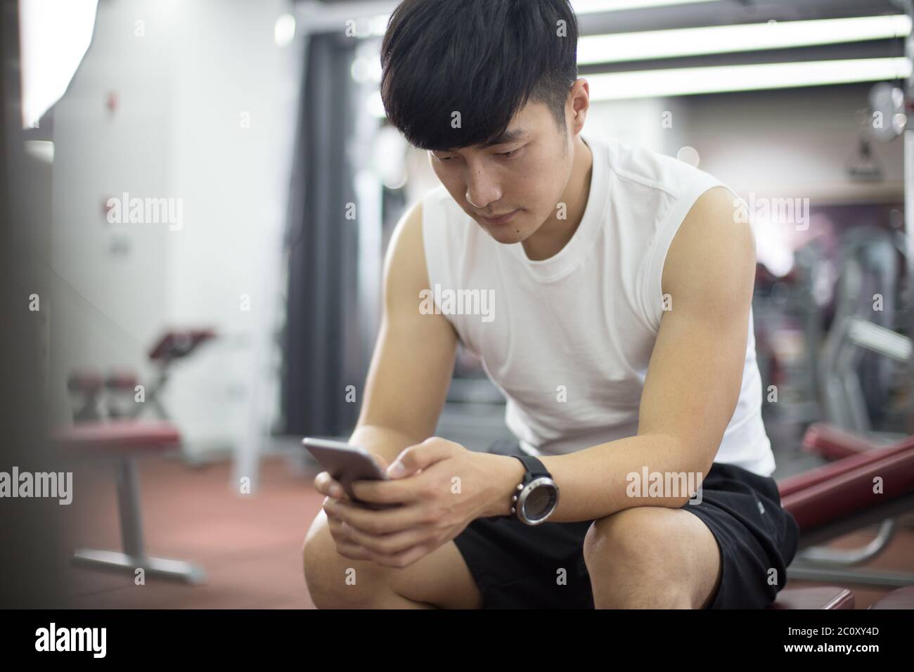 Smart handsome asian young hi-res stock photography and images - Alamy