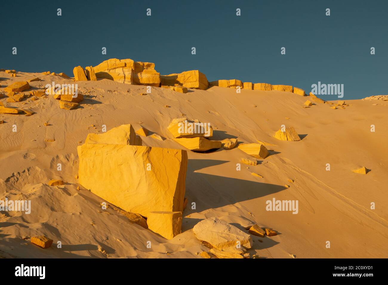 Big stones in the desert geometric shape Stock Photo - Alamy