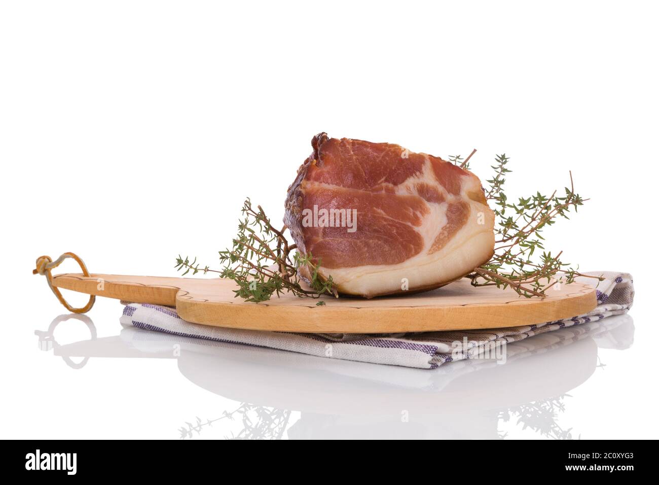 Traditional smoked meat Stock Photo - Alamy