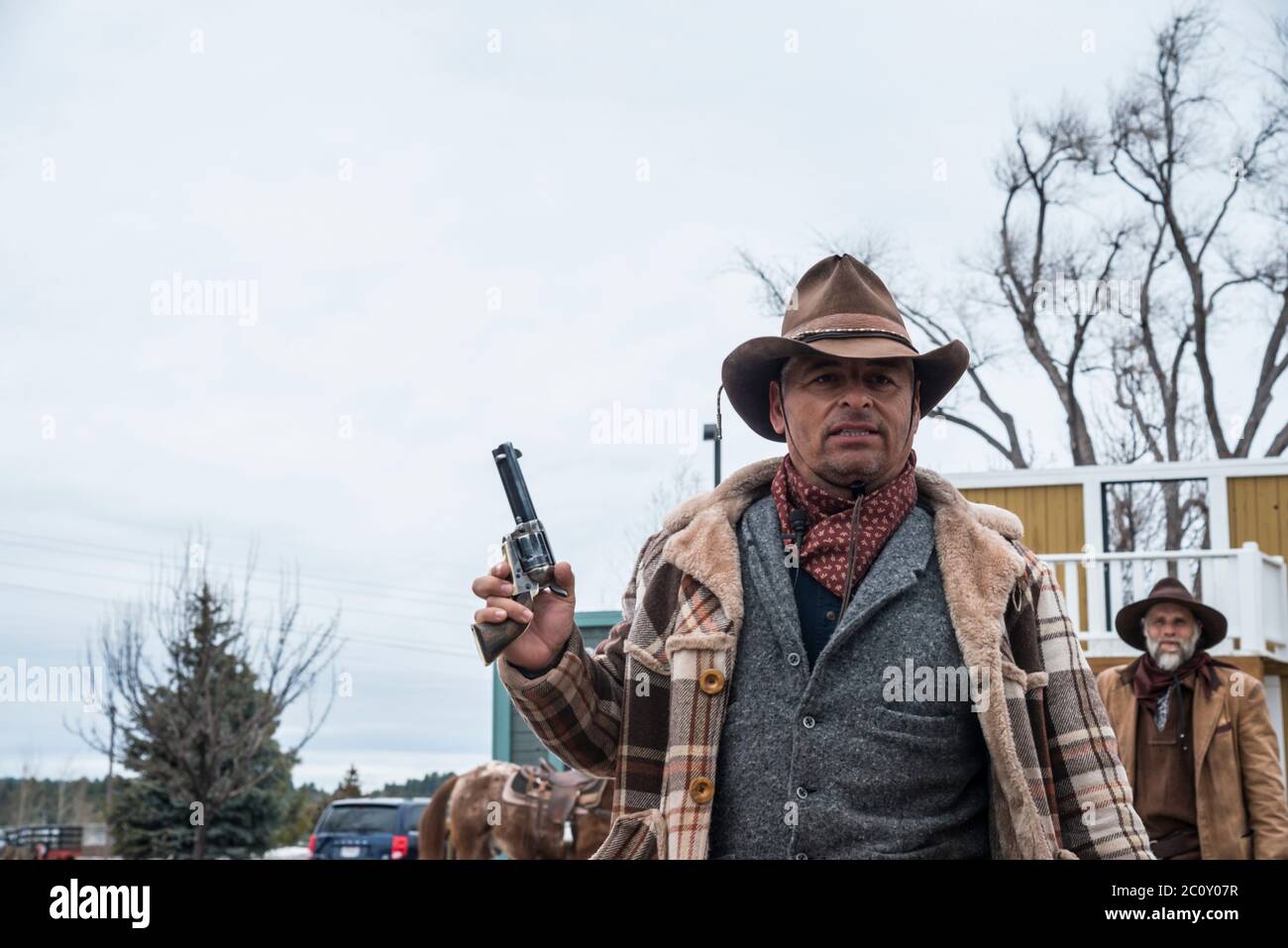 Wild west gun fight hi-res stock photography and images - Alamy