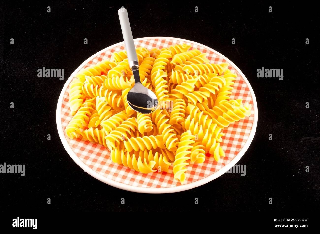Italian Style Pasta Food Stock Photo - Alamy