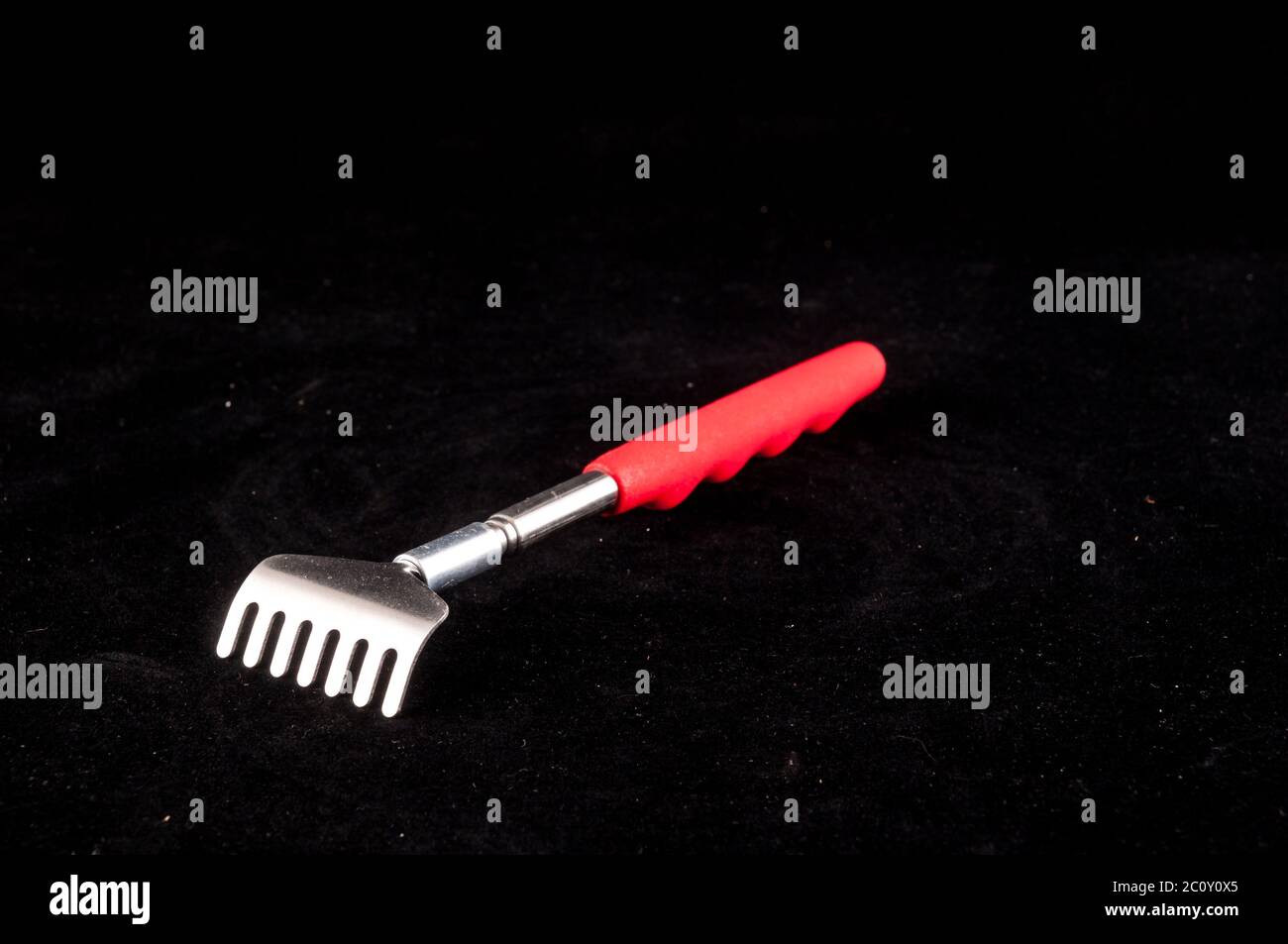 Metallic Rake Tool Stock Photo - Alamy